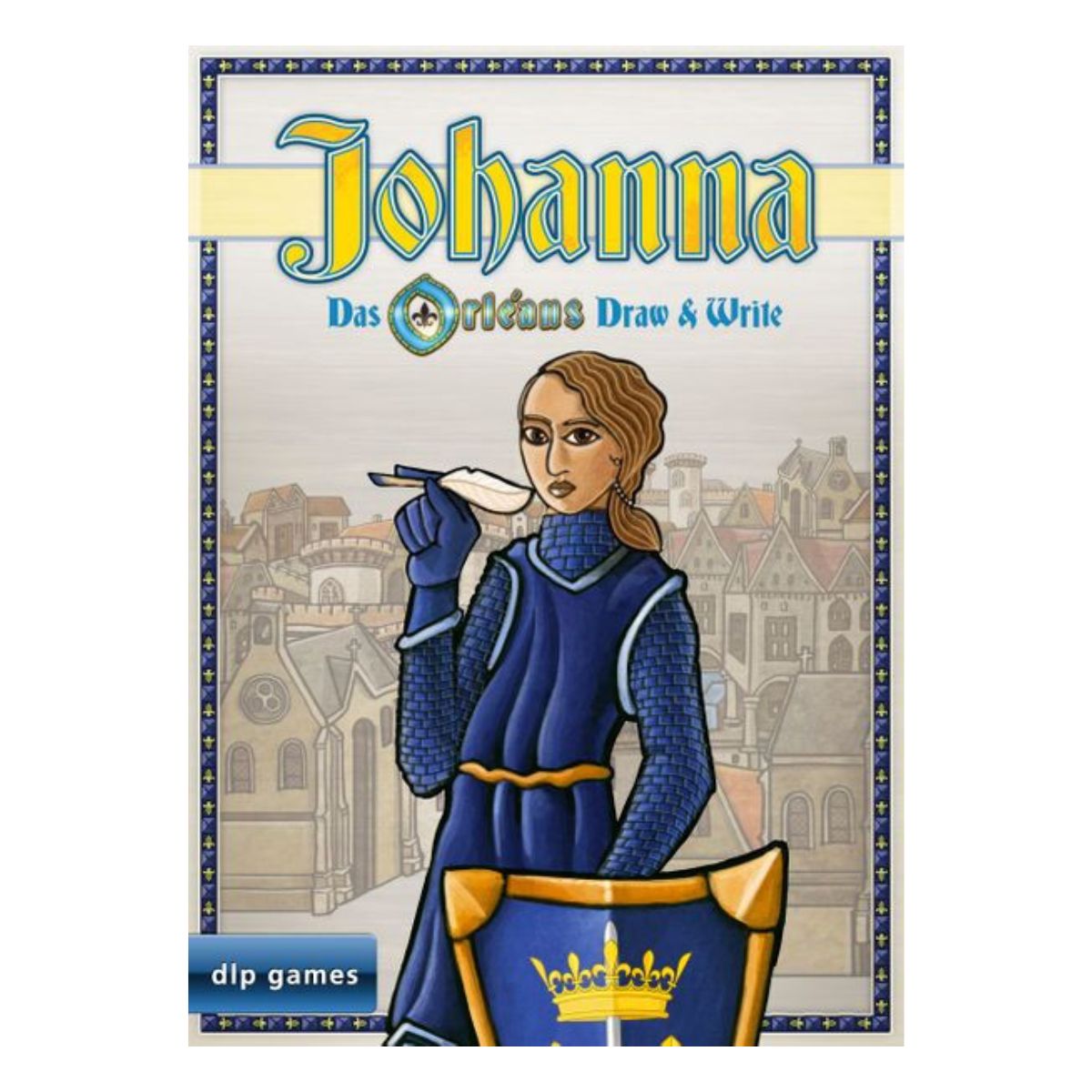 Johanna Orleans Draw & Write Extra Block – Battle Bear Trading Cards & Games