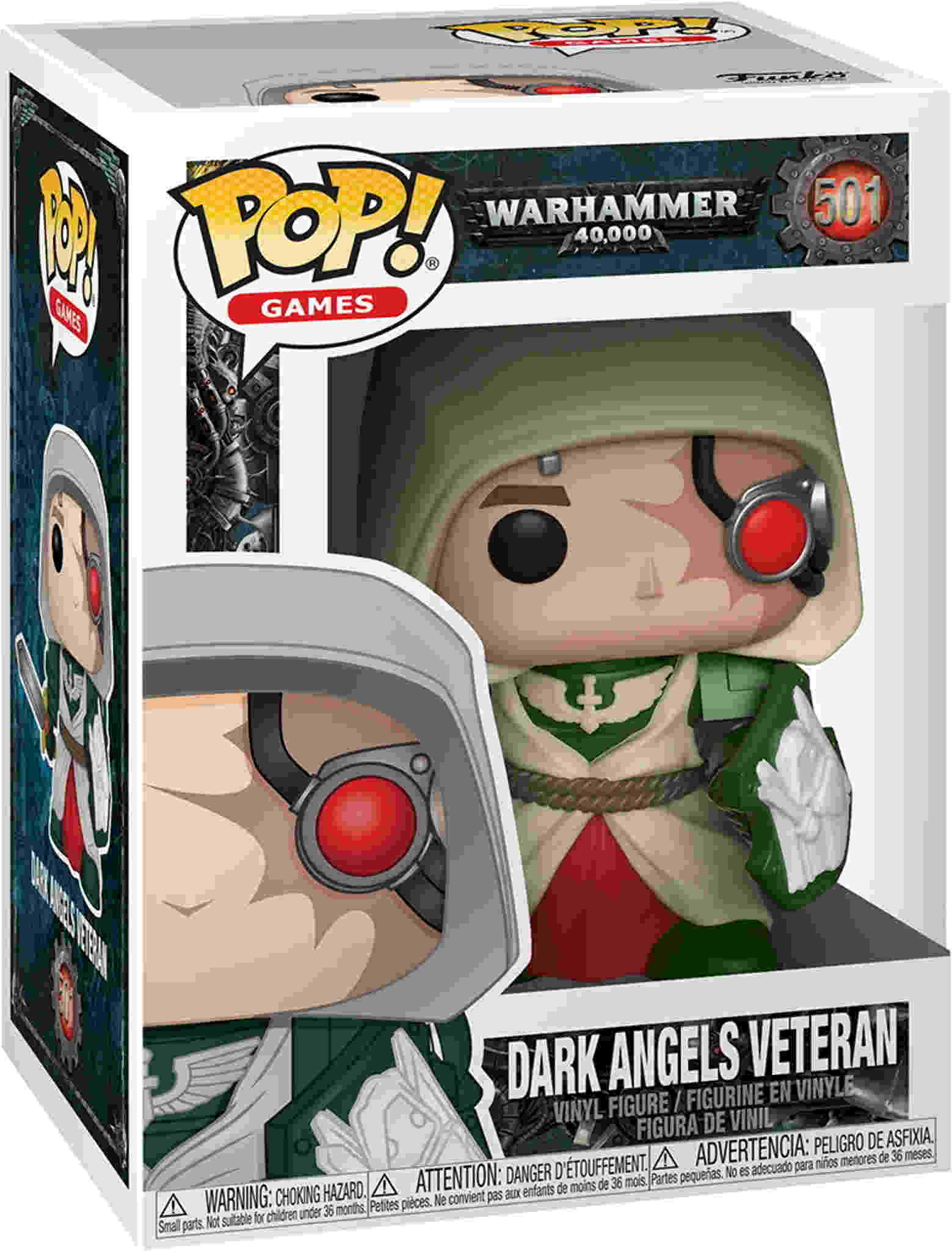 Funko POP! Warhammer 40k Dark Angels Veteran Vinyl Figure