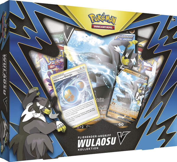 Pokémon SWSH05 - Kampfstile - Fließender-Angriff-Wulaosu-V Box deutsch ...