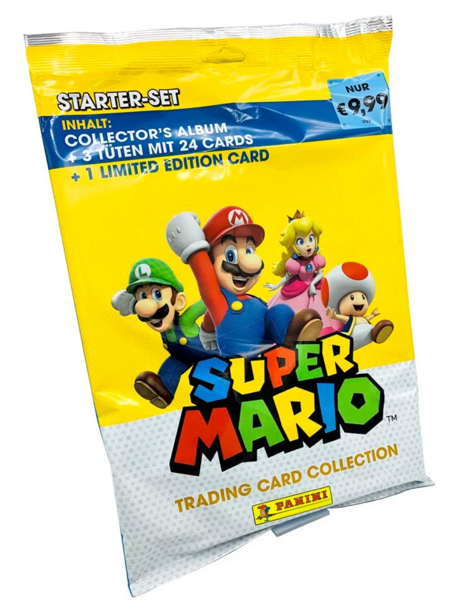 Super Mario Trading Cards - Starterset – Battle Bear Trading Cards & Games