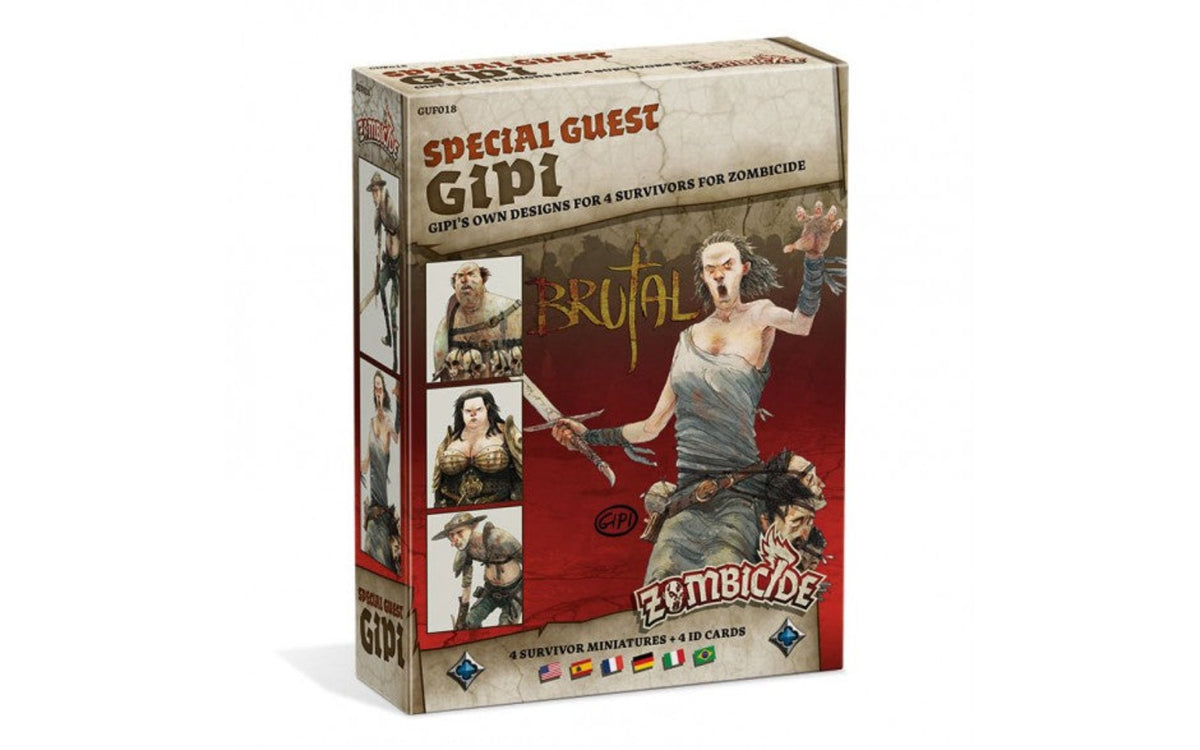 Zombicide: Black Plague - Special Guest - Gipi – Battle Bear Trading ...