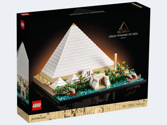 LEGO Architecture Die große Pyramide von Gizeh – Battle Bear Trading ...