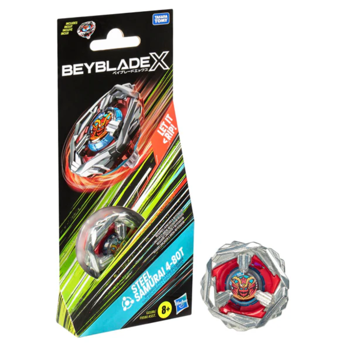 Beyblade X Steel Samurai 4-80T Booster Pack Set – Battle Bear Trading ...