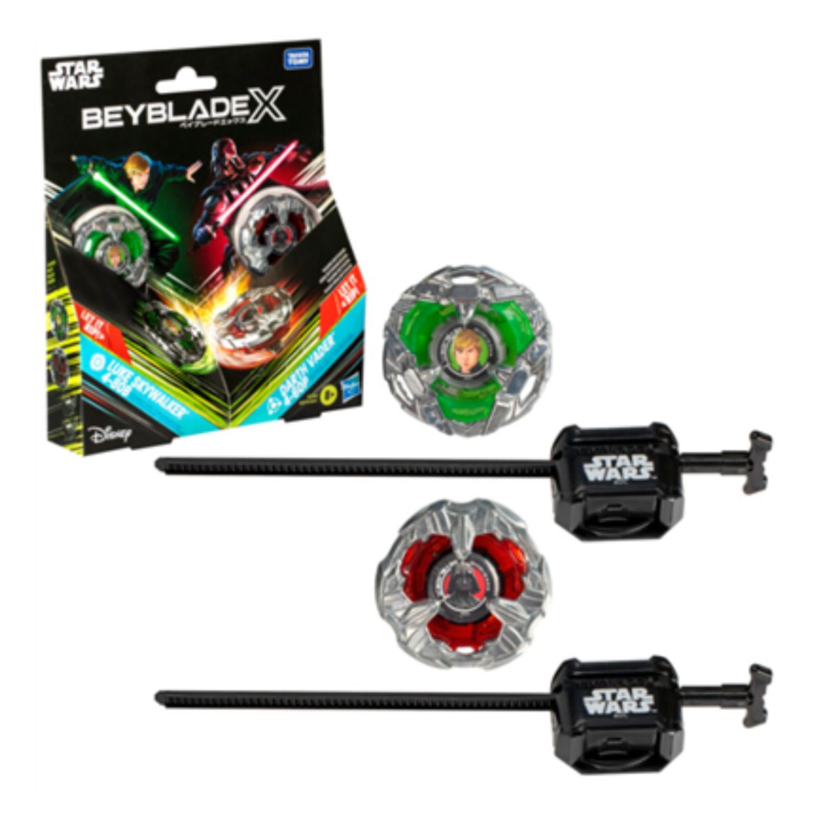 Beyblade X und Star Wars Collab Multipack Set Luke Skywalker & Darth V