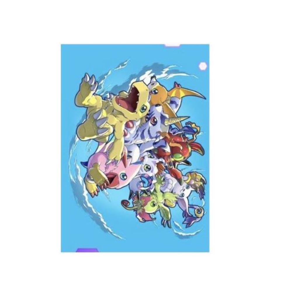 Digimon Card Game Official Sleeves 2024 Ver.2.0 Friends of Adventure ...