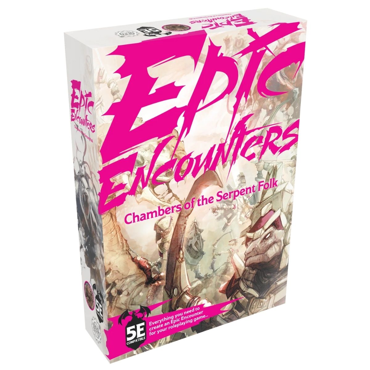 Epic Encounters Chamber of the Serpent Folk – Battle Bear Trading Cards ...