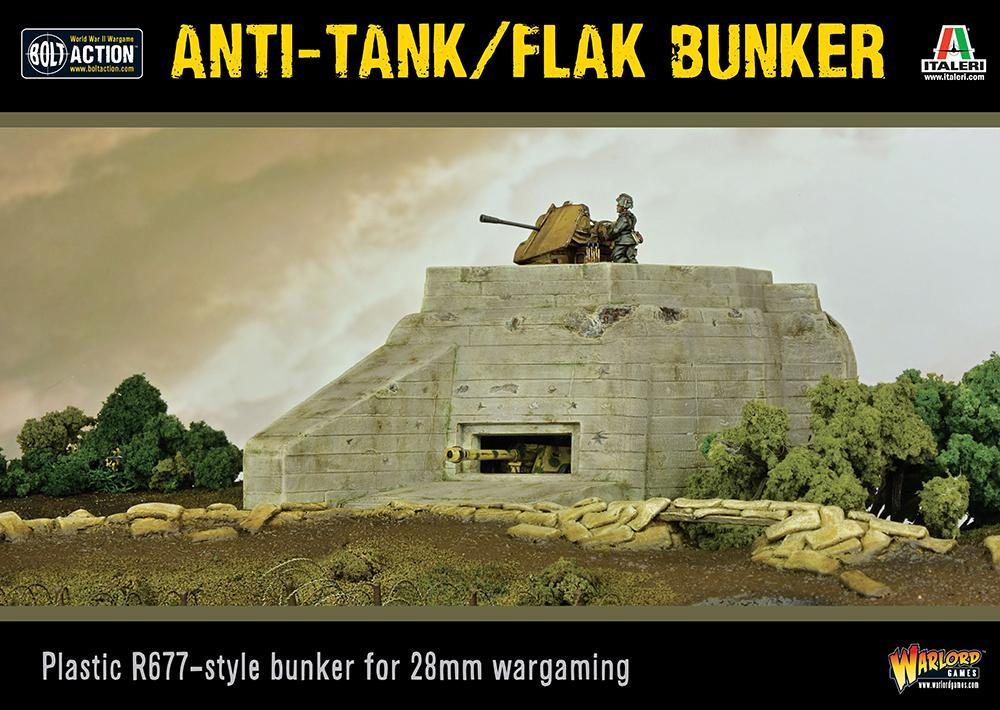 Flak Bunker – Modulares R677 Bunkermodell für Tabletop-Schlachten ...