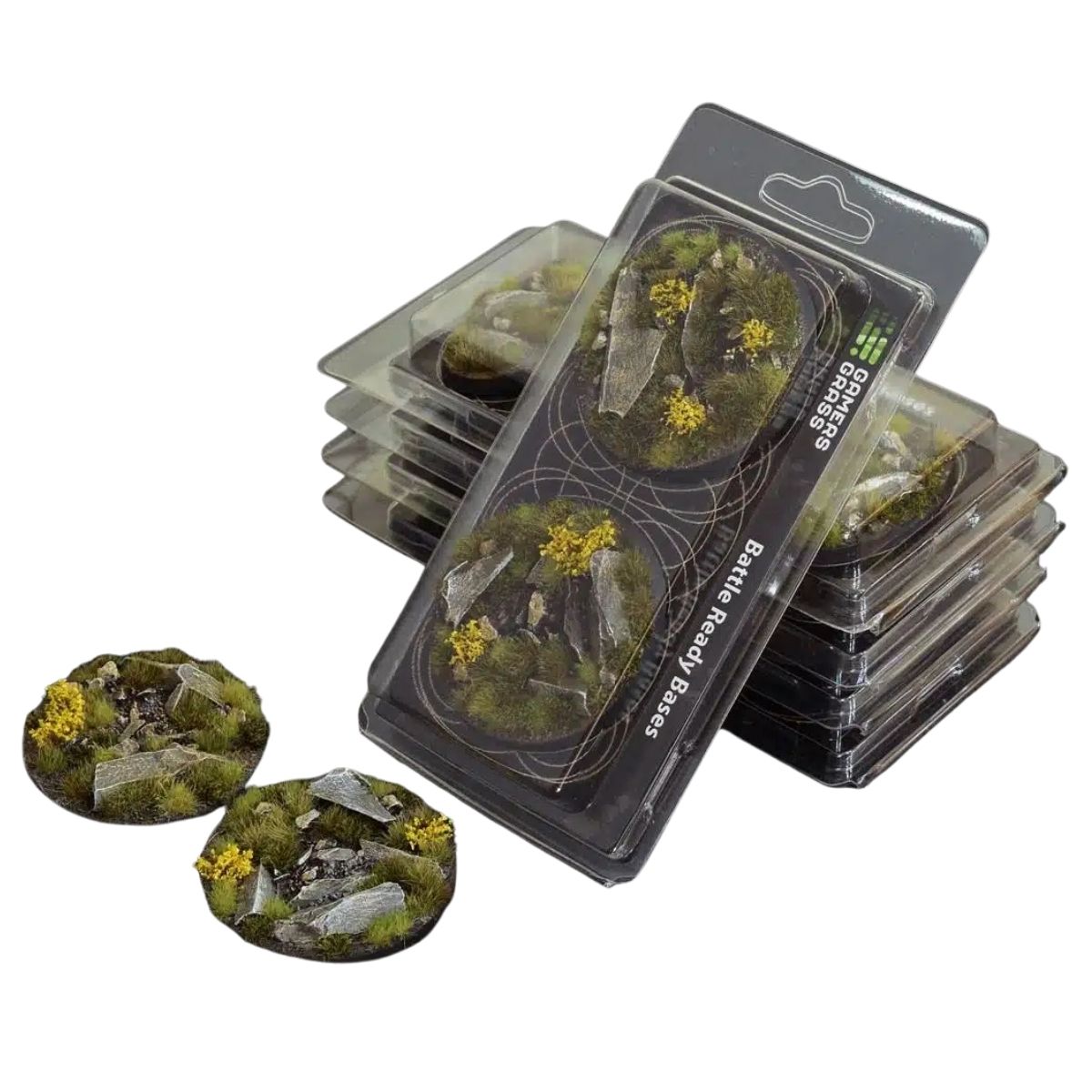 Gamers Grass Highland Bases, Round 60mm (x2) – Battle Bear Trading ...