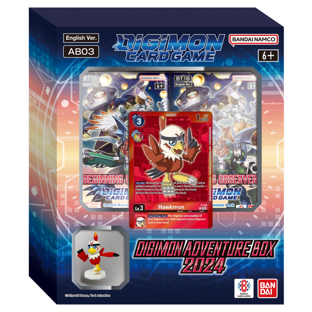 Digimon Card Game Adventure Box 3 AB03 Hawkmon - EN – Battle Bear ...