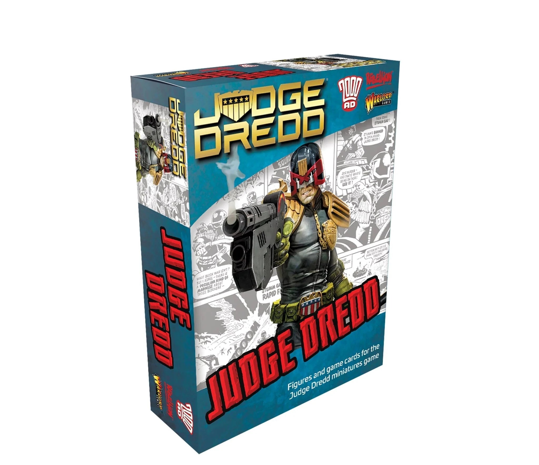 Judge Dredd Miniaturen Set mit Lawmaster Bike – I Am the Law