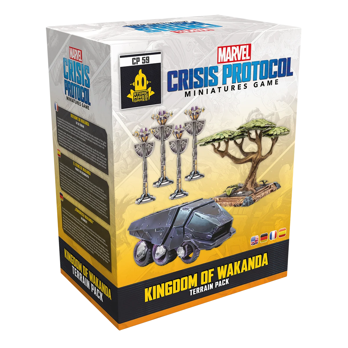 Marvel: Crisis Protocol Kingdom of Wakanda Terrain Pack – Battle Bear ...