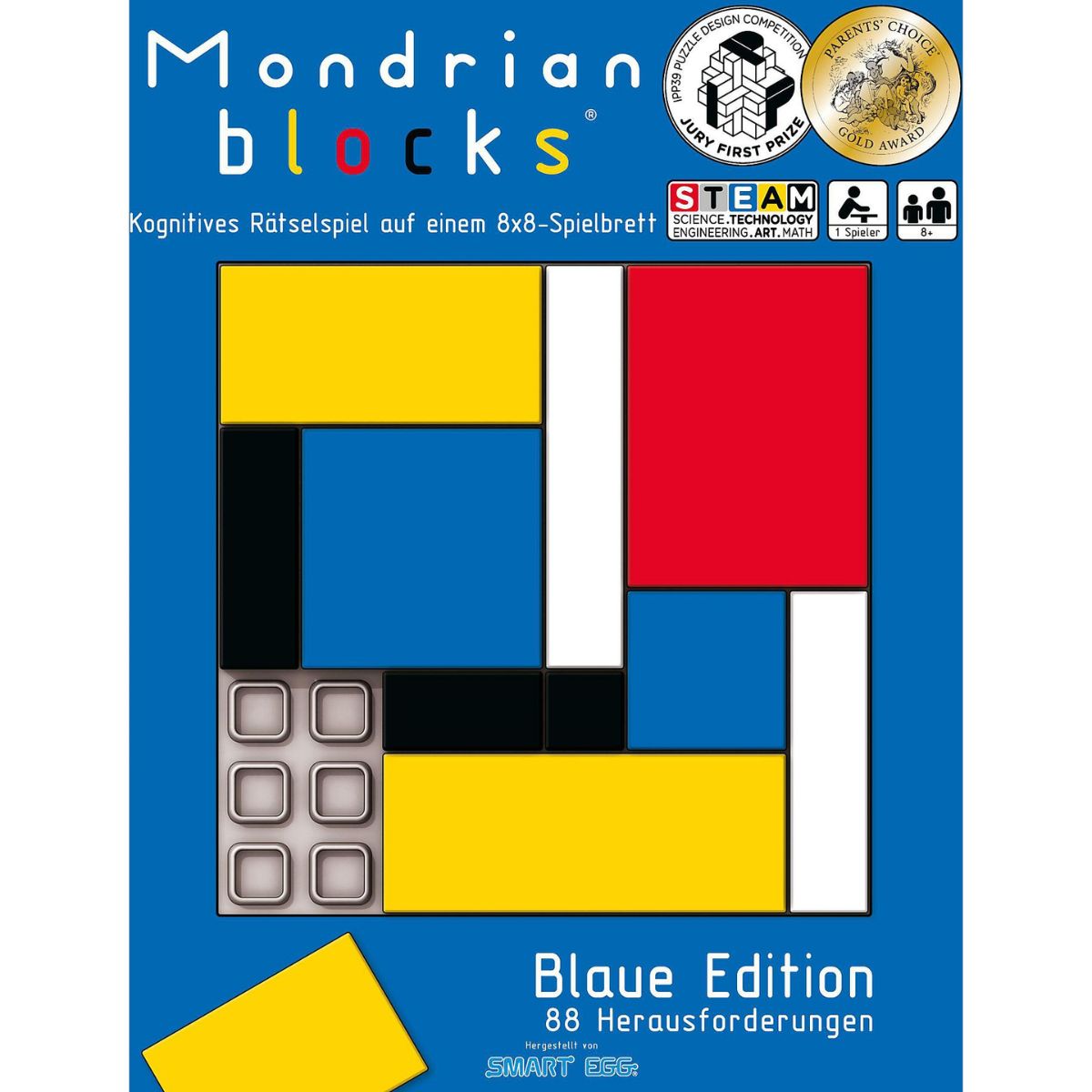 Mondrian Blocks: Blaue Edition – Battle Bear Trading Cards & Games