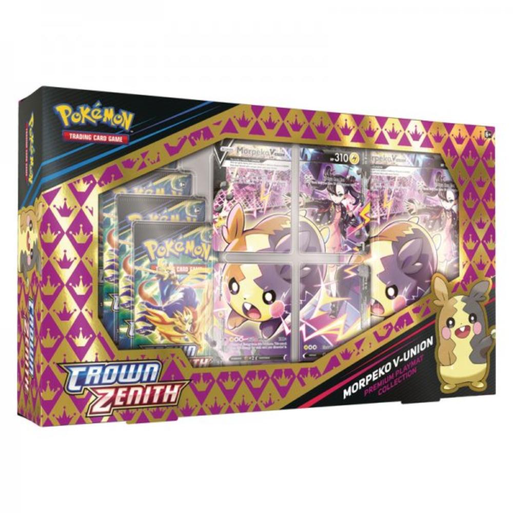 Pokémon Crown Zenith Morpeko V-Union Box Englisch – Battle Bear Trading ...