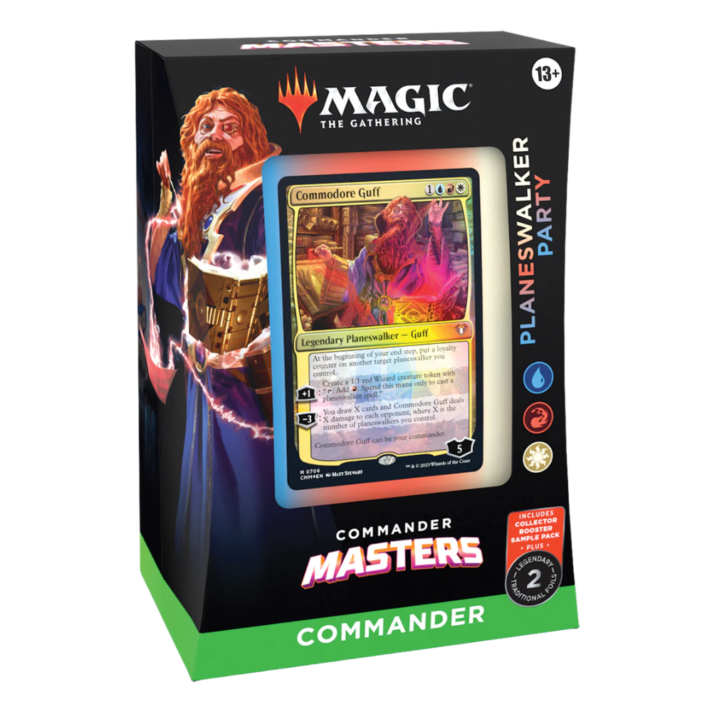 Commander Masters Commander Deck Planeswalker Party EN – Battle Bear ...