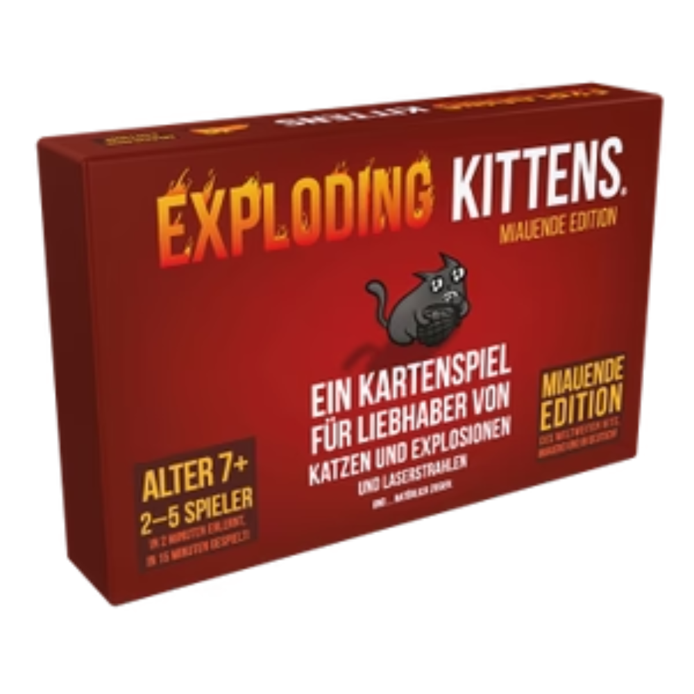 Exploding Kittens (Miauende Edition) - DE – Battle Bear Trading Cards ...