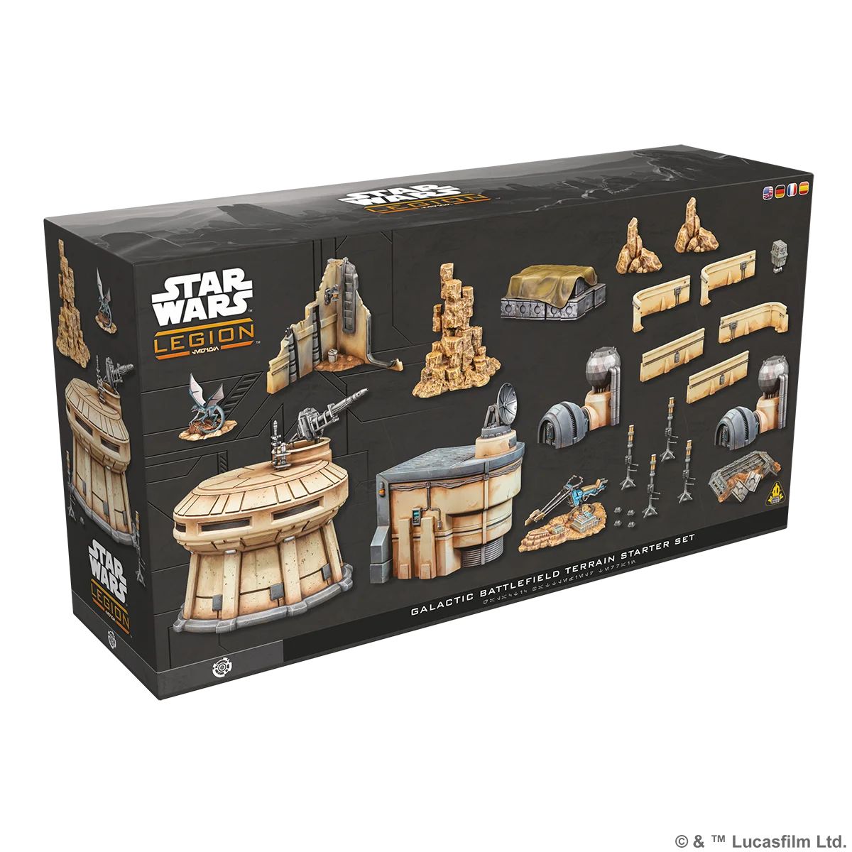 Star Wars Legion Galactic Battlefield Terrain Starter Set – Battle Bear ...