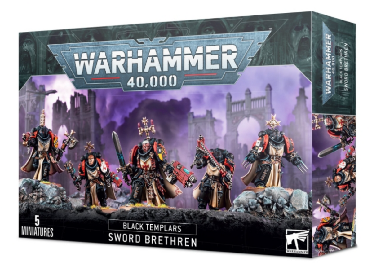 Warhammer 40.000 Black Templars Sword Brethren – Battle Bear Trading ...