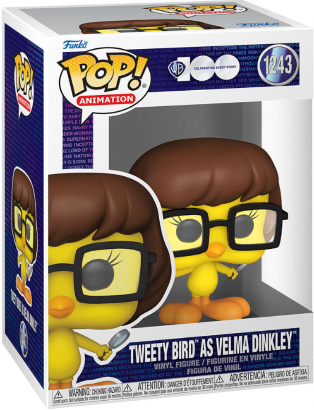 Funko POP! Looney Tunes x Scooby Doo - Tweety Bird as Velma Dinkley #1