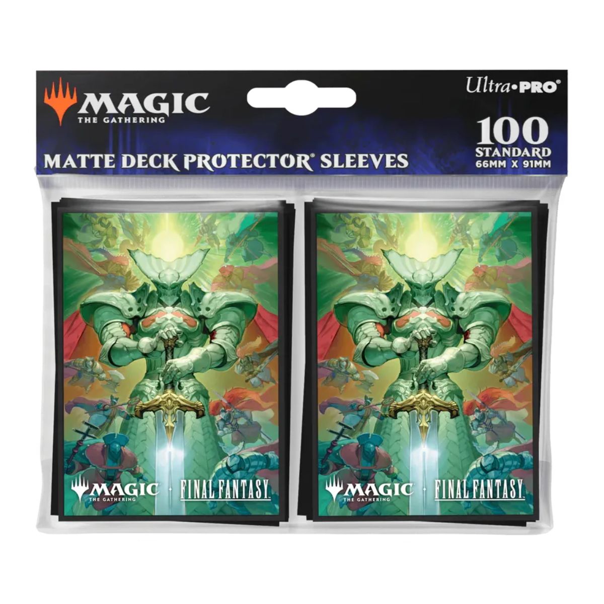 Ultra Pro Deck Protector Sleeves Matte Final Fantasy Summon Knights of ...