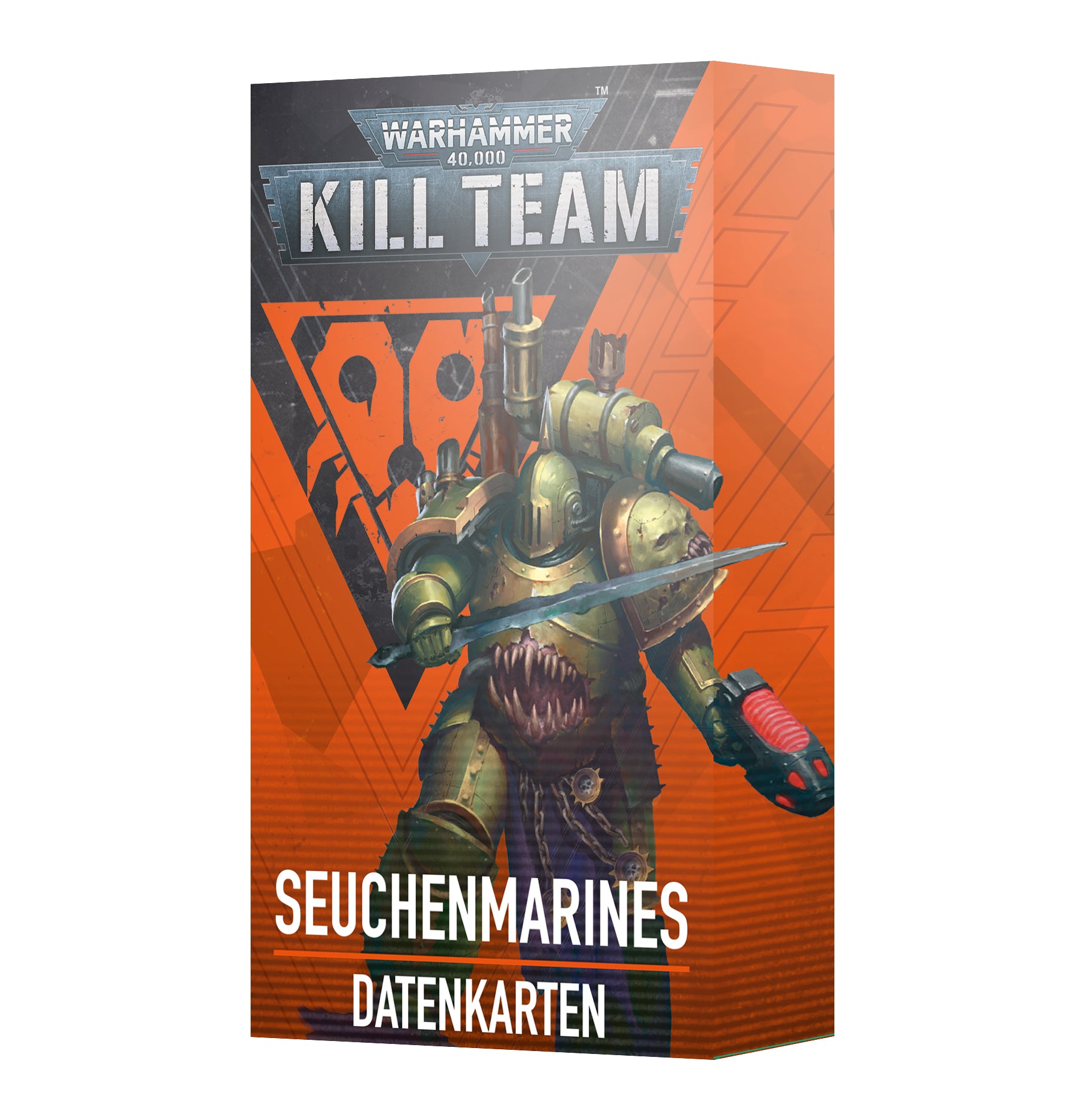 Warhammer 40.000 Kill Team Seuchenmarines Datenkarten Deutsch