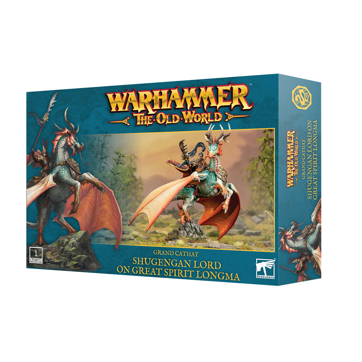 Warhammer The Old World Grand Cathay Shugengan Lord On Great Spirit Lo ...