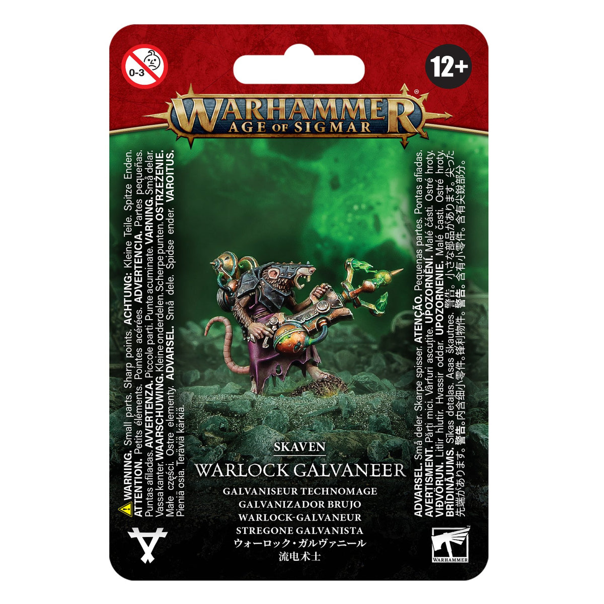 Warhammer Age of Sigmar Skaven Warlock Galvaneer – Battle Bear Trading ...