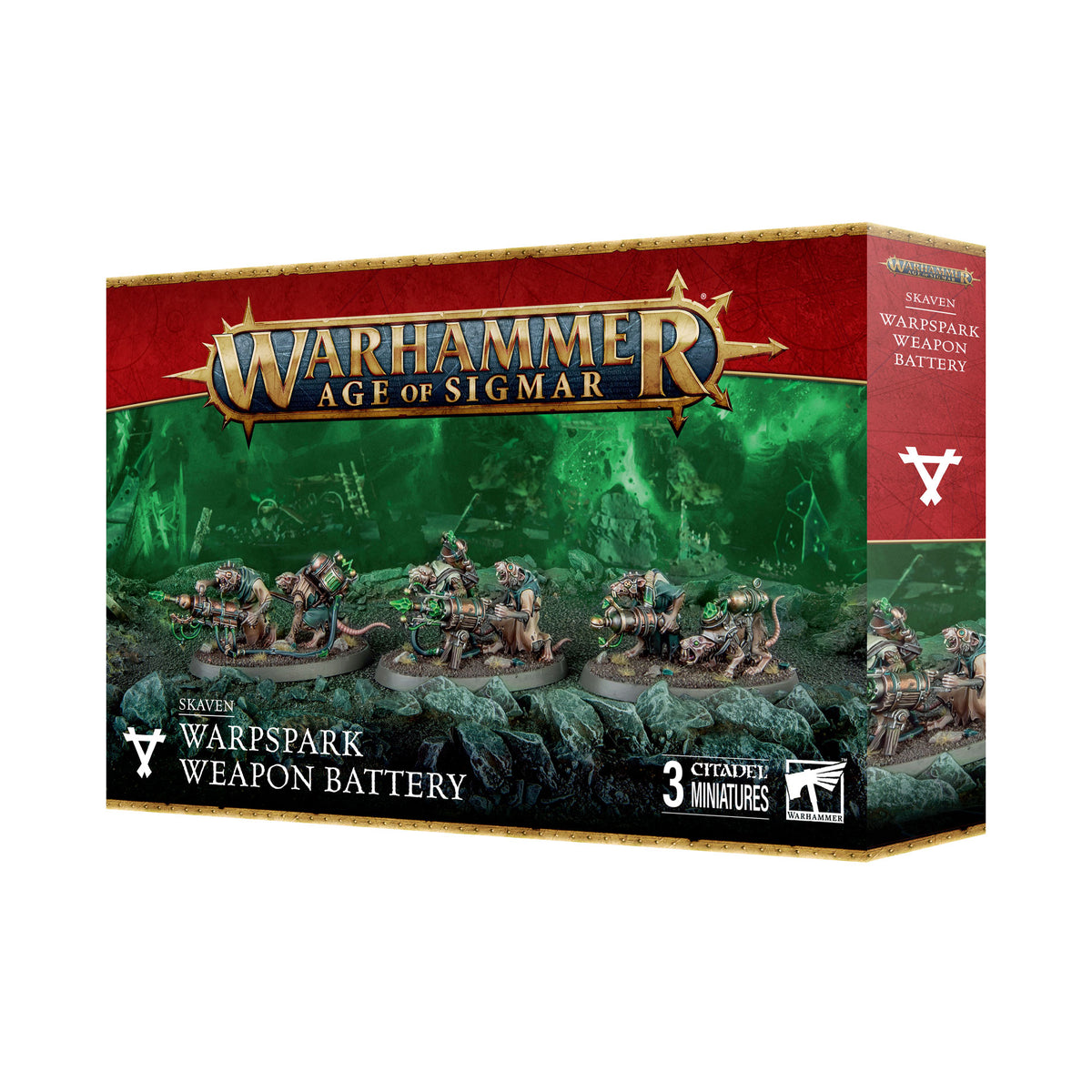 Warhammer Age of Sigmar Skaven Warpfunken-Waffenbaterie – Battle Bear ...