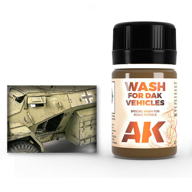 AK Interactive Africa Korps Wash – Für authentische DAK-Effekte ...
