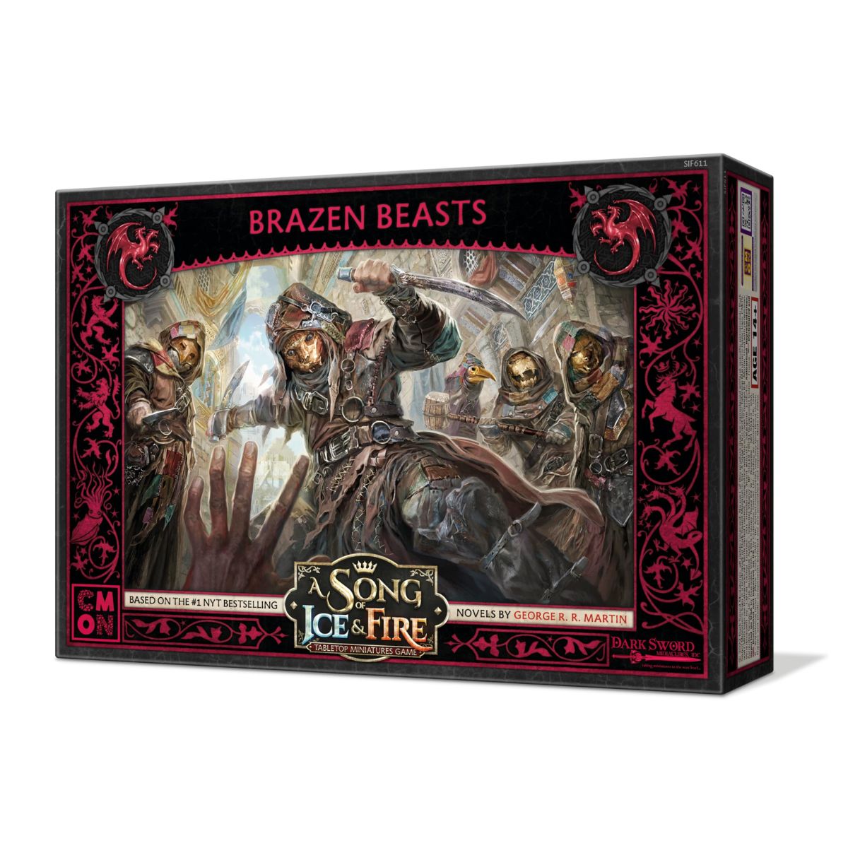 Song of Ice & Fire - Brazen Beasts (Messingtiere) – Battle Bear Trading ...